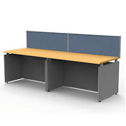 PVC 45T 스크린파티션 H500 심플즈 - 즐거운 사무공간 심플즈